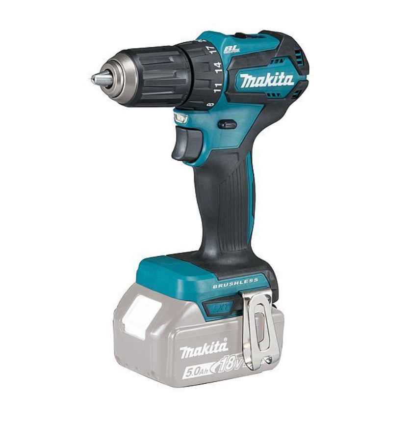 Makita DDF483Z 18V børsteløs liten kompakt skrudrill (kun kropp, uten ...