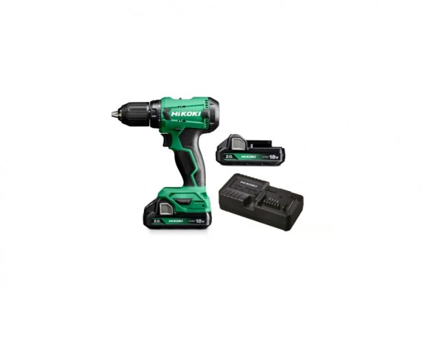 Sjekk prisen! HiKOKI DS18DA kompakt hendig skrudrill sett (2 x 2Ah ...