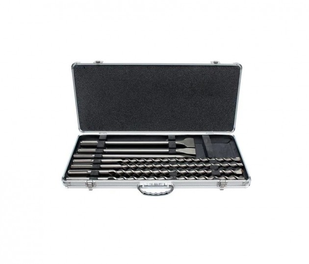 Makita D-40571 7-delers SDS-MAX bor- og meiselsett levert i koffert ...